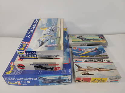 Lot #32 - Vintage Model Kits - Opened Box Auction