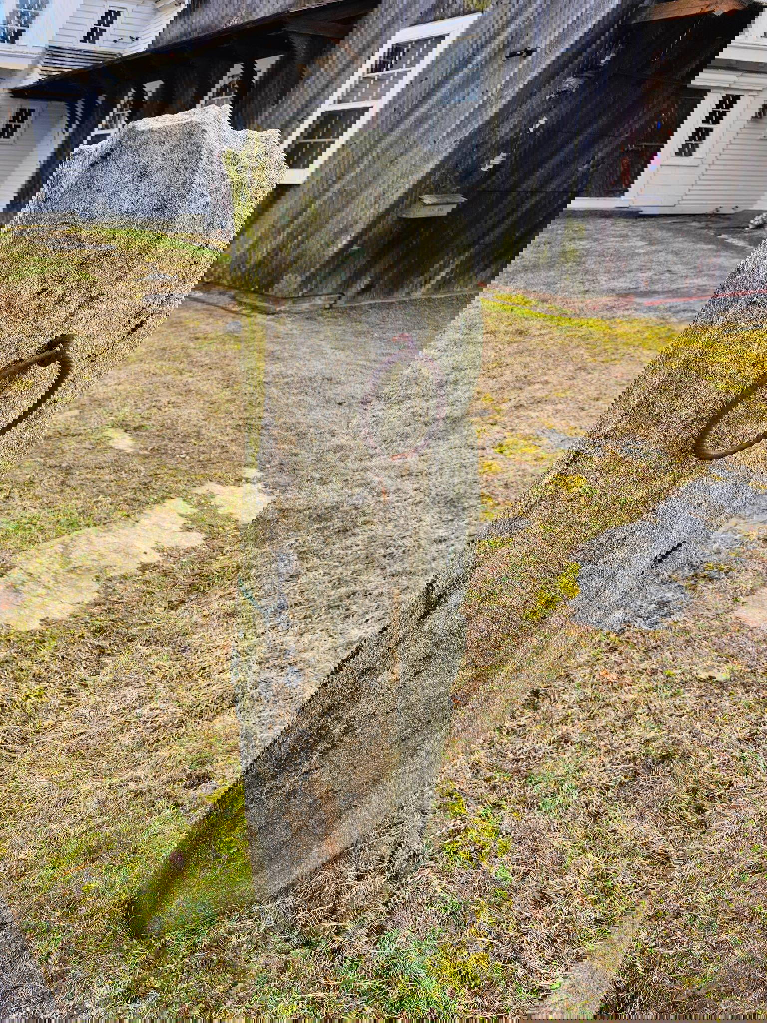 19th Century Fieldstone Hitching Post #2 Auction