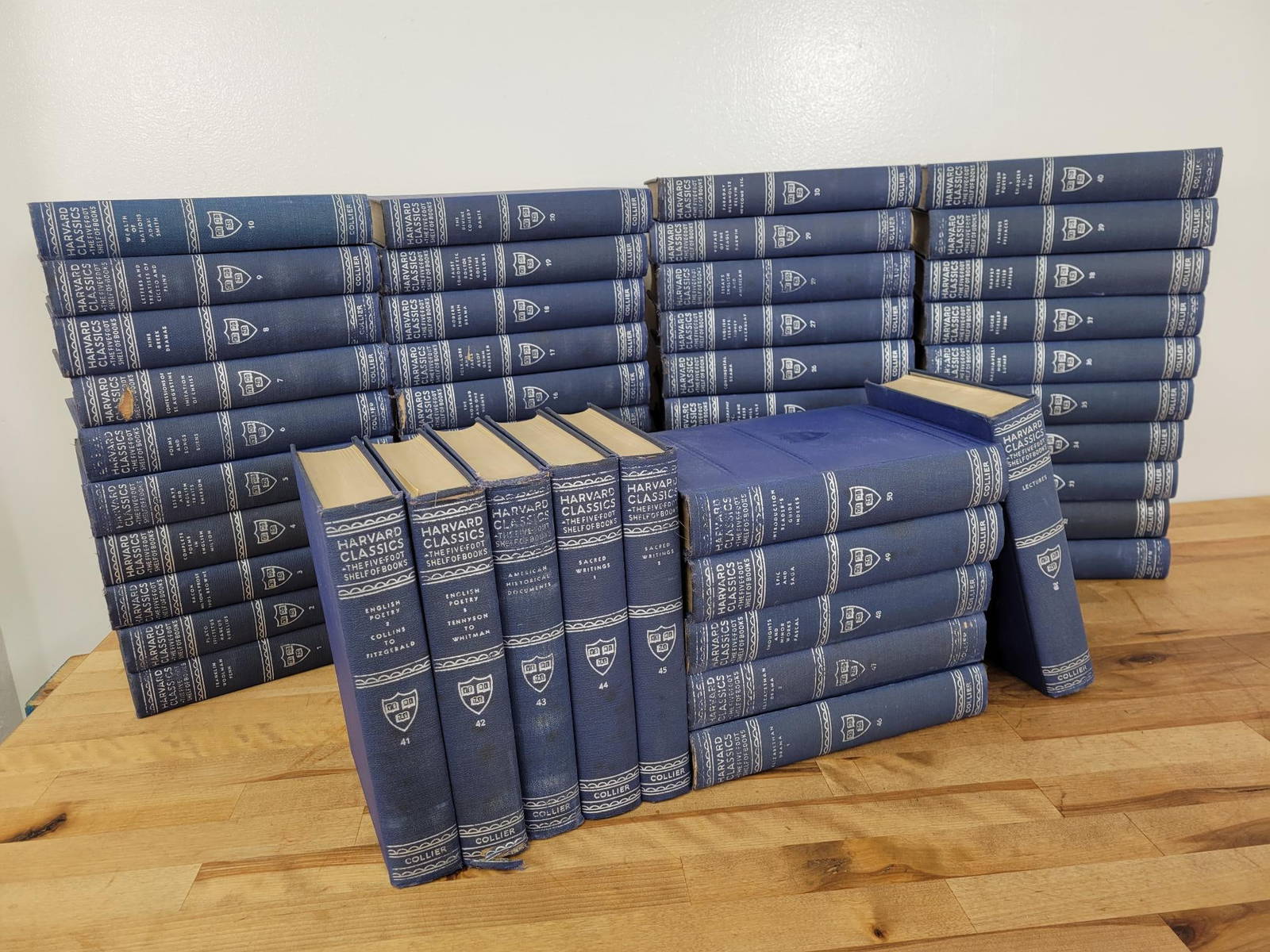 1914 Harvard Classics Complete 51 Volume Set Auction