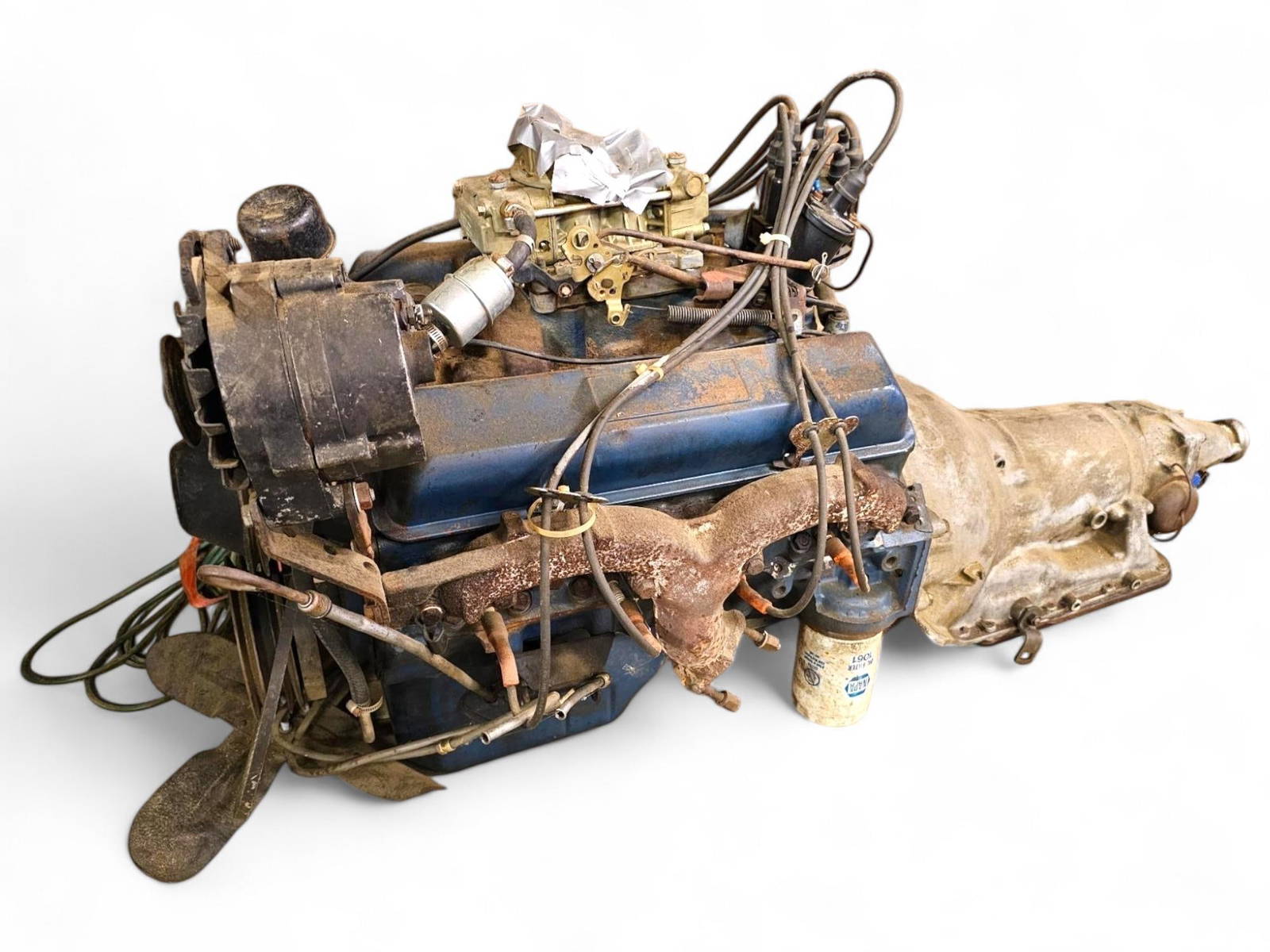 Vintage V8 Engine And Transmission Auction