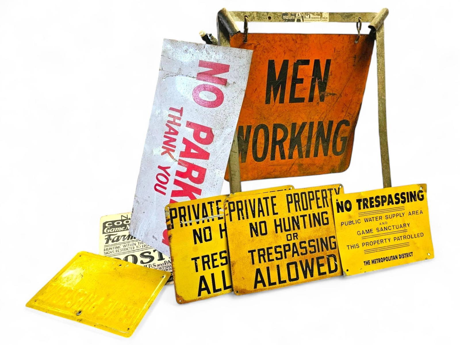 Antique & Vintage Jobsite Signs Auction