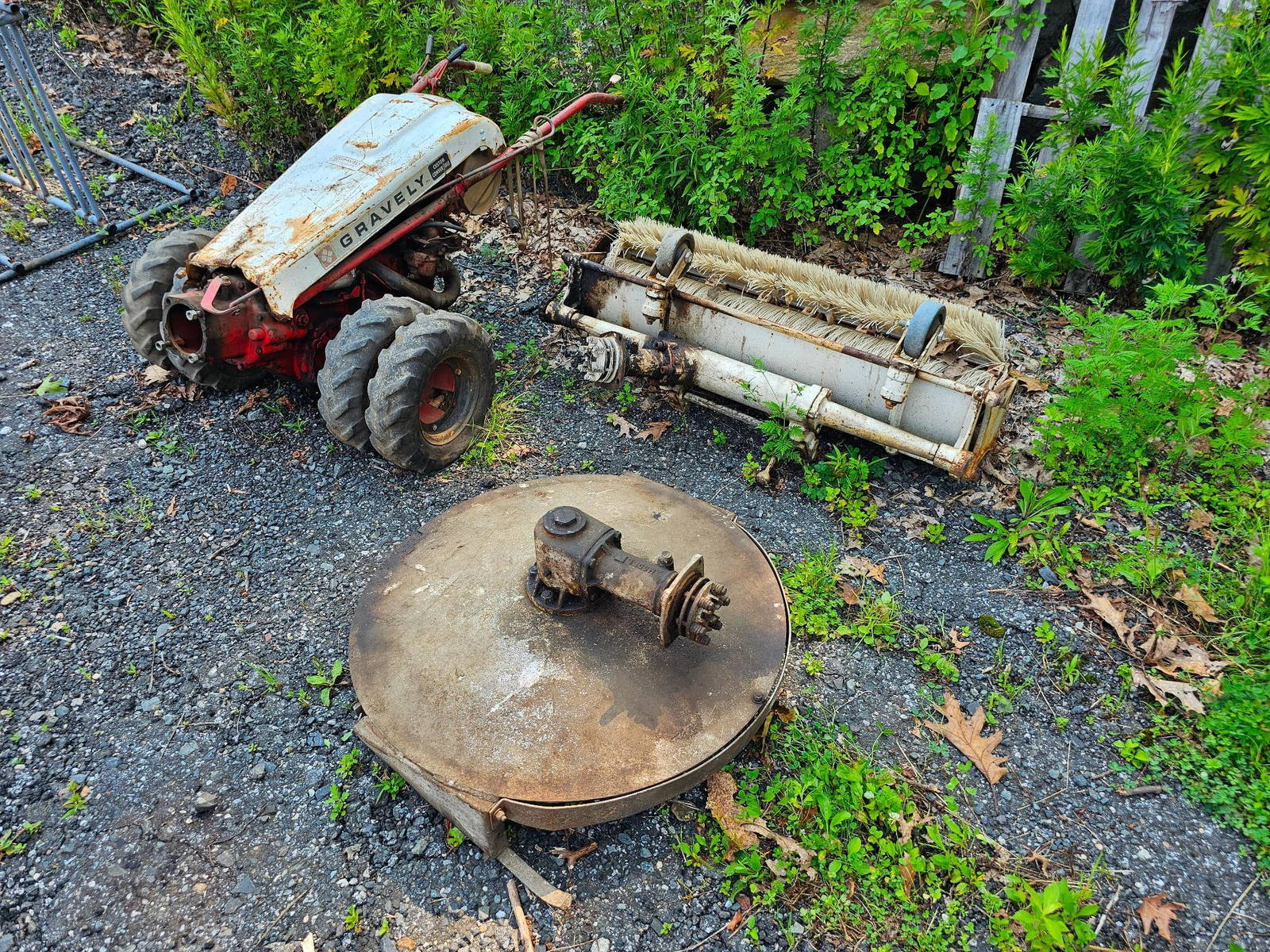 Gravely Convertible Tractor W/ Attachments Auction