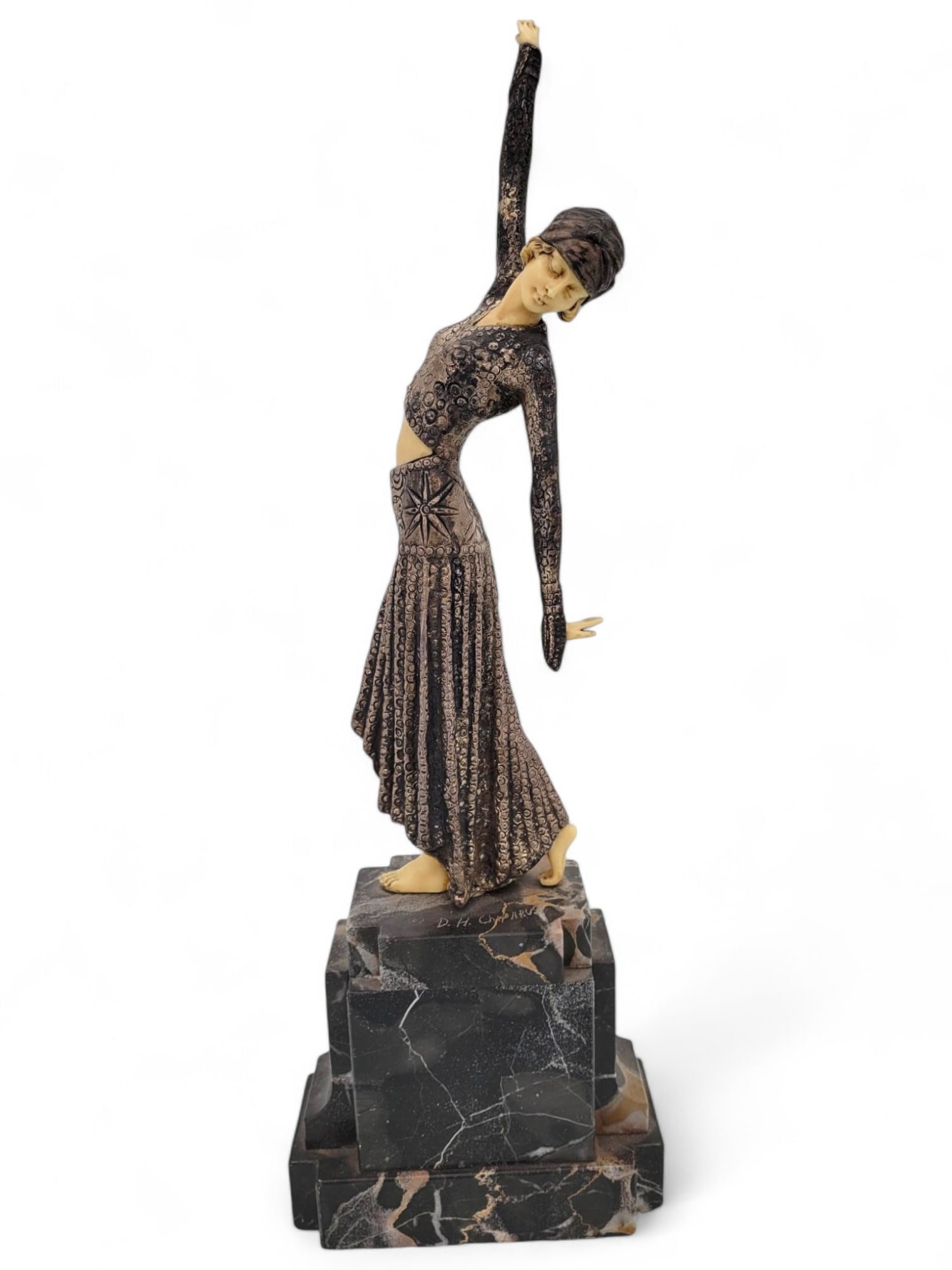 Demetre Chiparus (1886-1947) "footsteps" Figure Auction