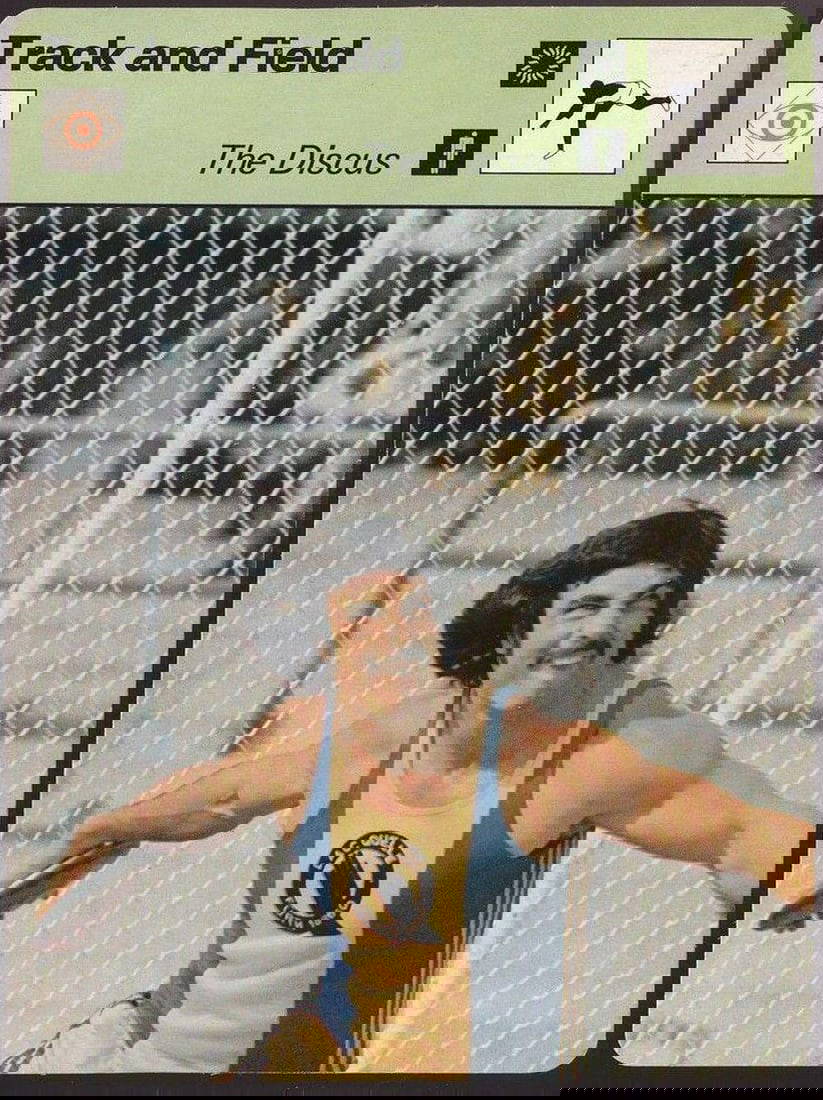 1978 Mac Wilkins Oregon Sportscaster Usa Olympics Track Field Discus ...