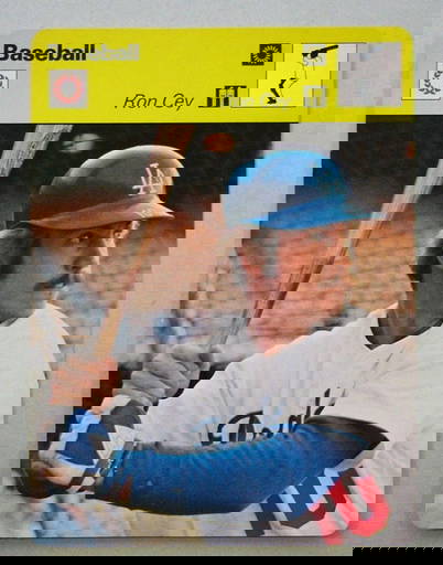 1979 Ron Cey La Dodgers Sportscaster Mlb Baseball Card #30 16