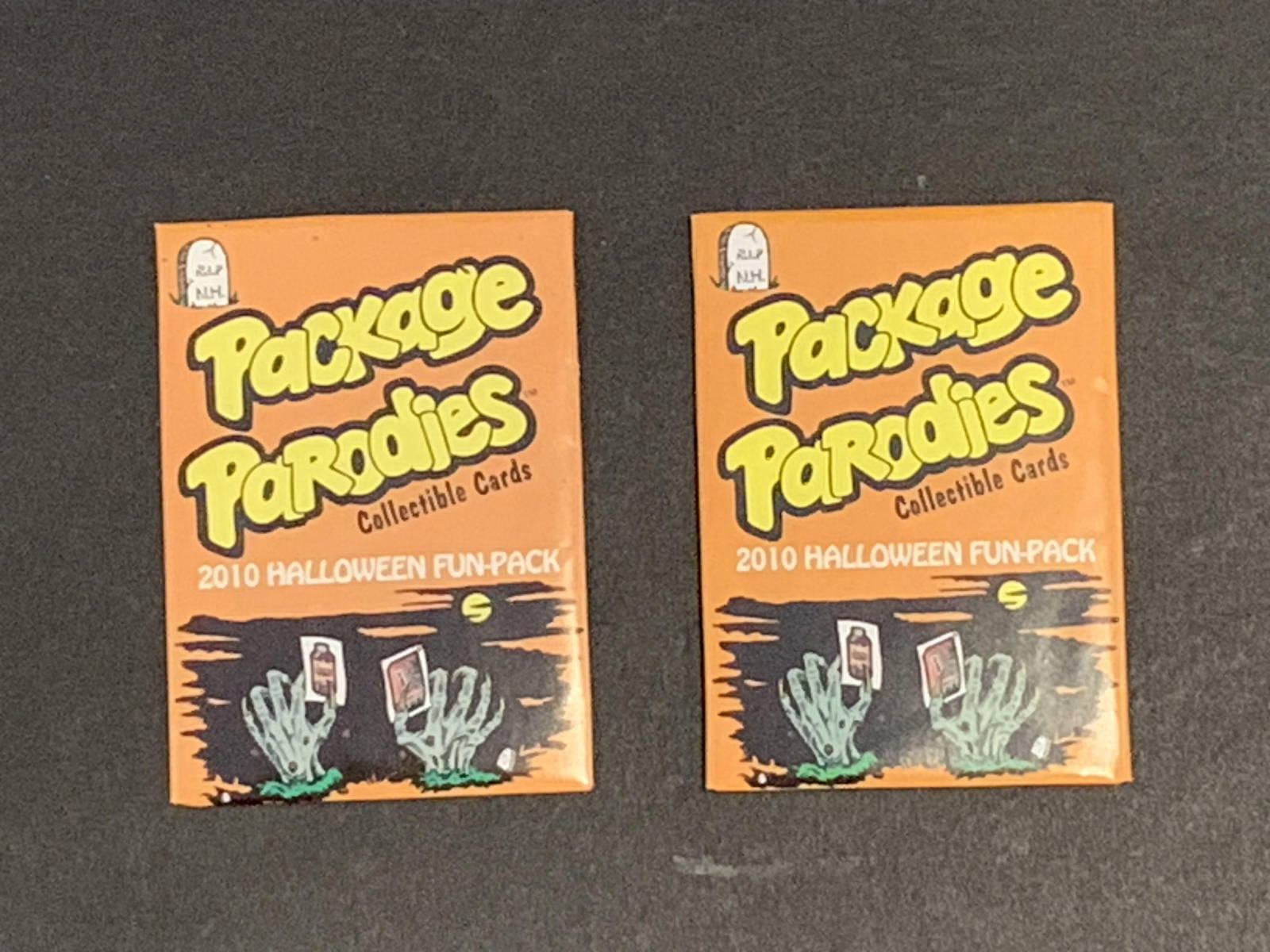 2010 Newhamm Rare Wacky Package Parodies Sealed Unopened 2 Halloween ...