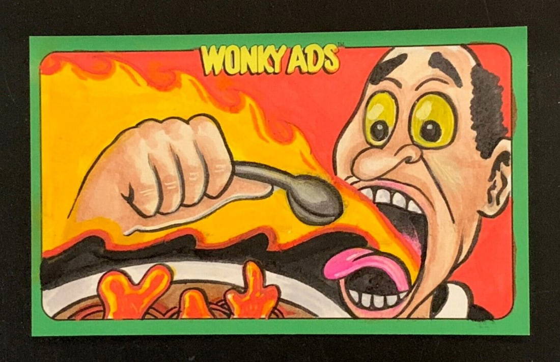 2022 Topps Wacky Packages Wonky Ads Liptorn Soup Slippa Chervascus ...