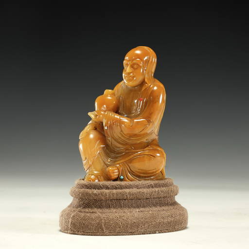 Statue Of Tian Huang Luohan In The Qing Dynasty