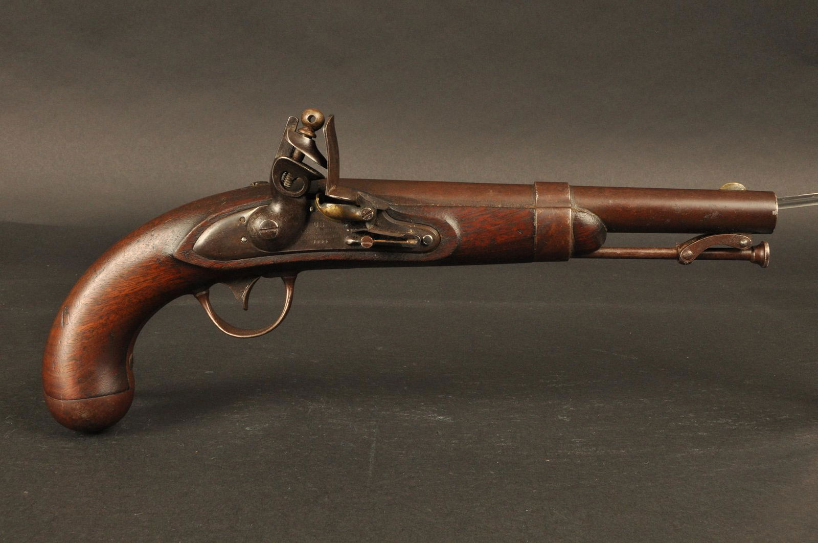 U.S Model 1836 Military Flintlock Pistol - You Will Shoot Your Eye Out