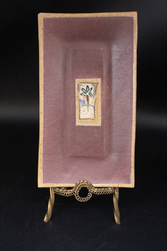 BEAUTIFUL POTTERY HAND PAINTED PLATE SIGNED (#0419) on Jan 26, 2023 ...