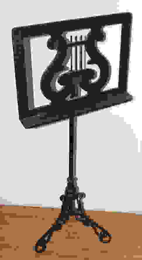 Antique "it's A Hamilton" Hardwood & Wrought Iron Sheet Music Stand Auction