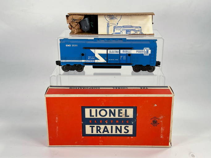 Lionel Postwar #3530 Operating Generator Car, With