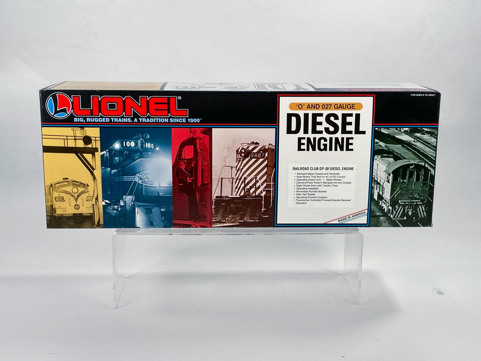 Mpc Lionel #6 1888 Railroad Club Gp 38 Diesel Engine,