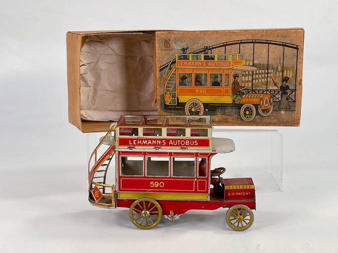 Lehmann.s #590 Auto Bus, With Original Box, With #590