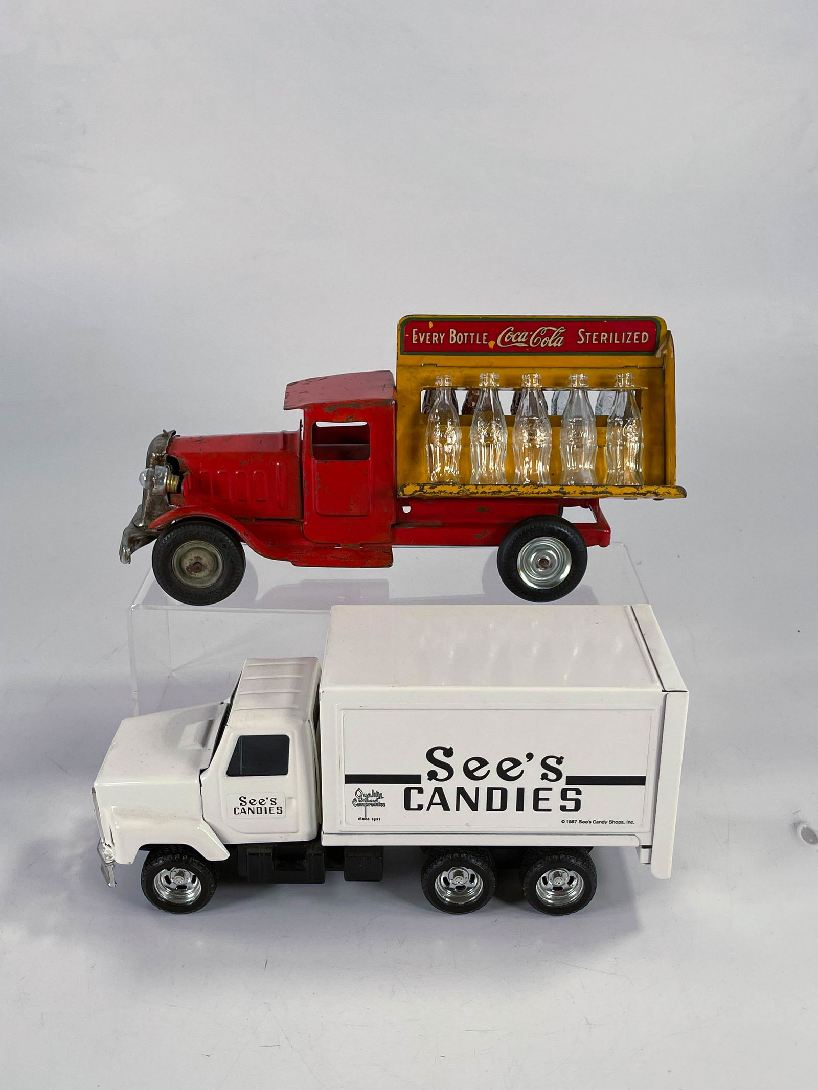 See's Candy Panel Truck And The Original Coca Cola