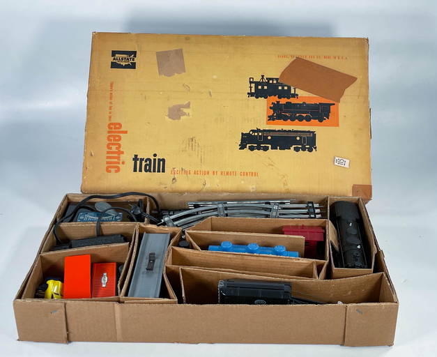 Allstate Electric Train In Original Box