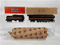 Postwar Lionel O Gauge 746 N & W Loco With Short Stripe