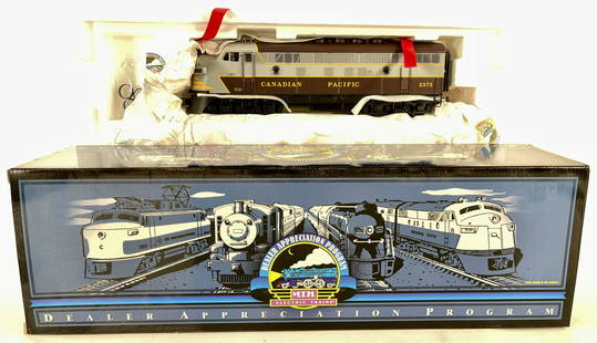 Mth Dap Canadian Pacific F 3 B Unit O Gauge Train