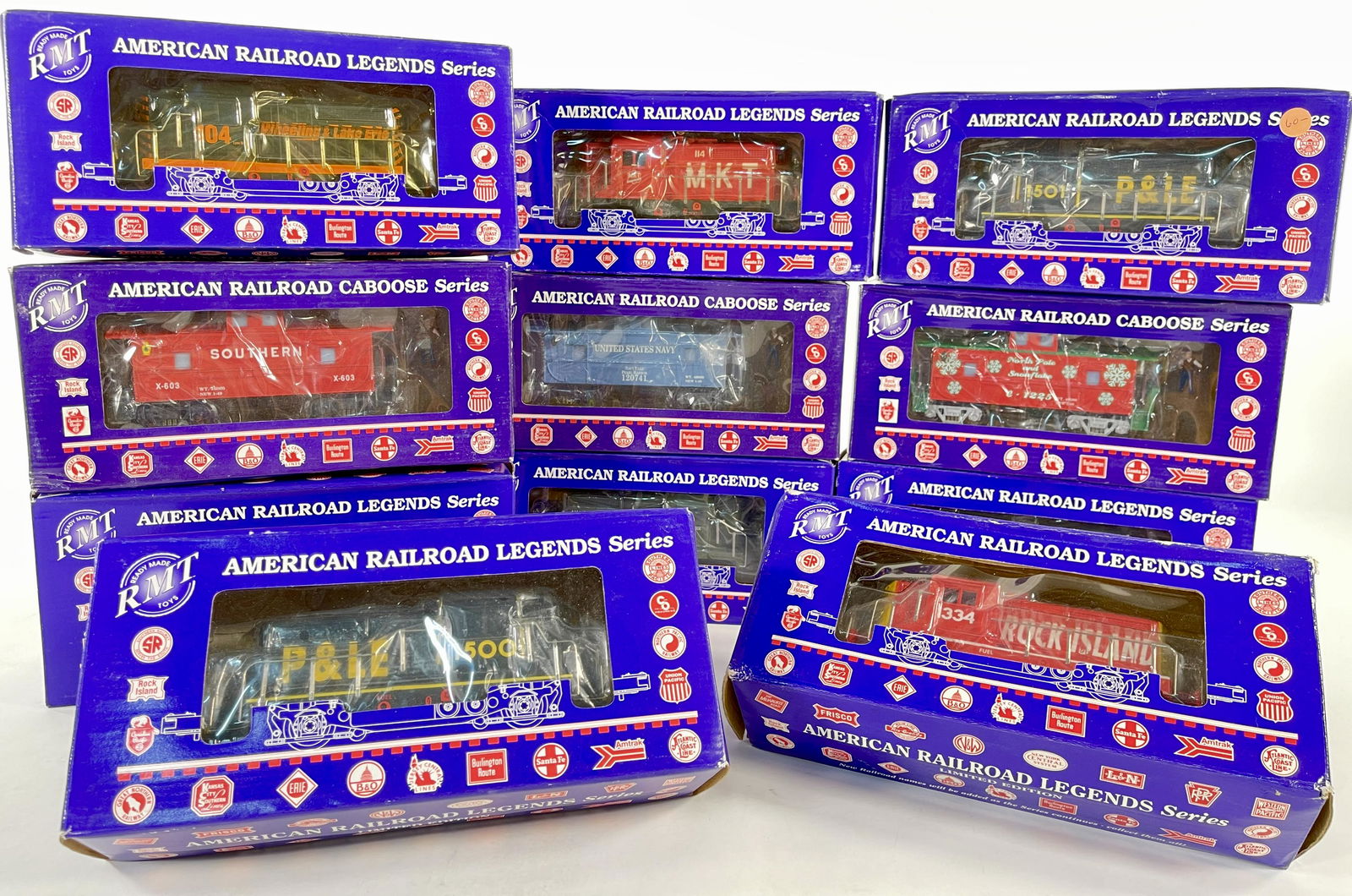 Rmt O Gauge Assorted Eight (8) Gp Diesel Locomotives