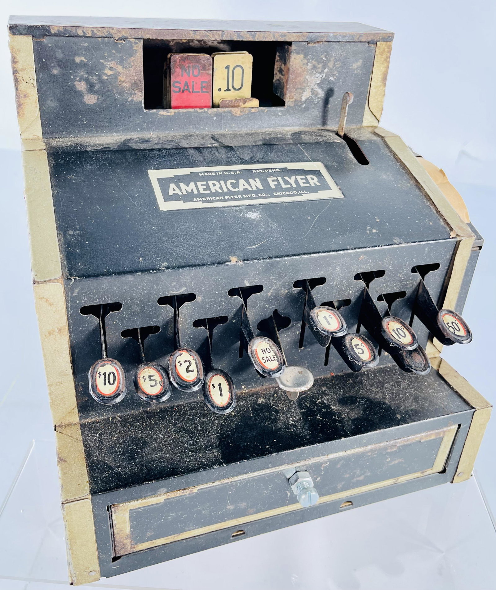 American Flyer Cash Register