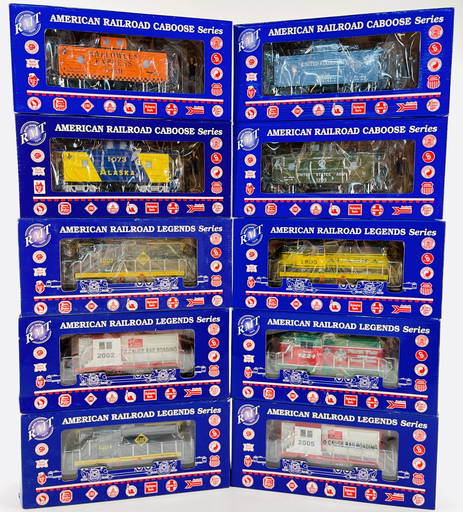 Rmt Toys O Gauge Six (6) Assorted Gp Diesel Locomotives And Four (4 ...