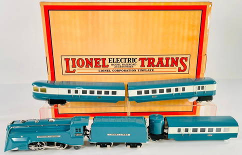 New Lionel #295e Gauge Distance Control Steam Passenger Set ...