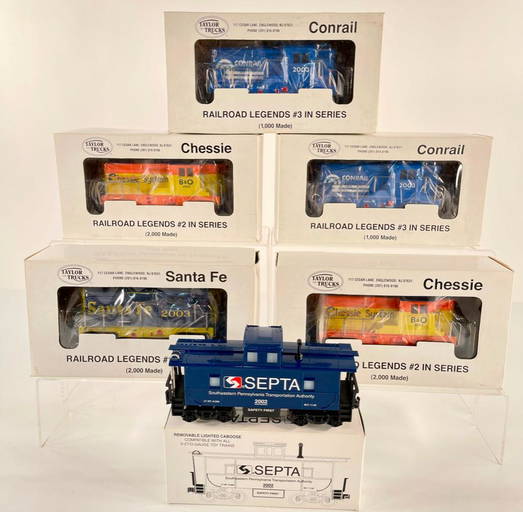 Taylor Trucks Chessie Switcher X2, Conrail Switcher and Santa Fe ...