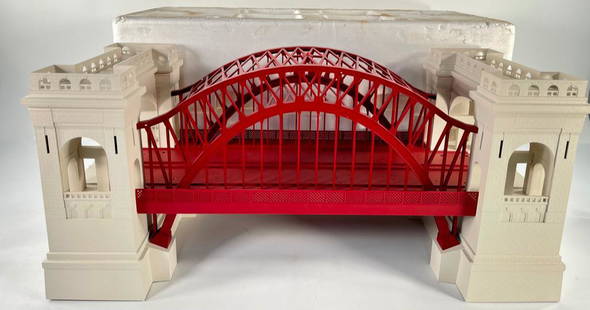 Mth Rail King Red/cream Hellgate Bridge