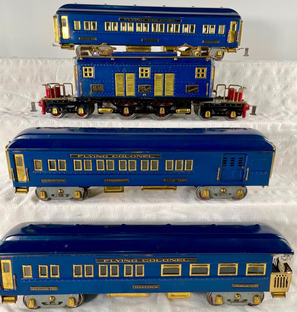 American Flyer Prewar Wide Gauge Flying Colonel Set