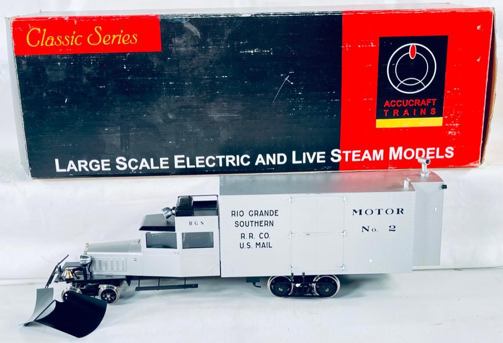 Accucraft Trains #1 Gauge 8130 Galloping Goose Steam Locomotive And Tender
