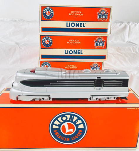 New Lionel Accessories 17579 TCA Rico Station X3 and Phantom 3 ...