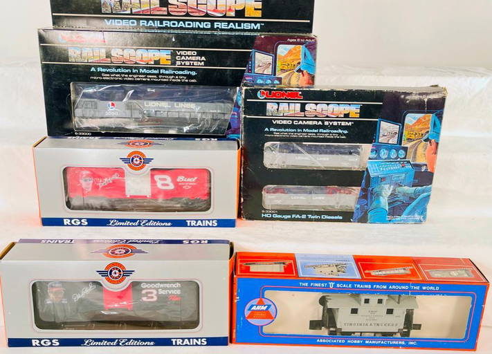 MPC Lionel HO Gauge F3 A -Two Twin Diesels Rail Scope Video Camera ...