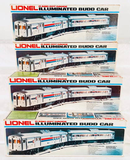 Mpc Lionel O Gauge Amtrak Rdc 4 Baggage/mail Car Passenger Rdc 1 X2 And ...