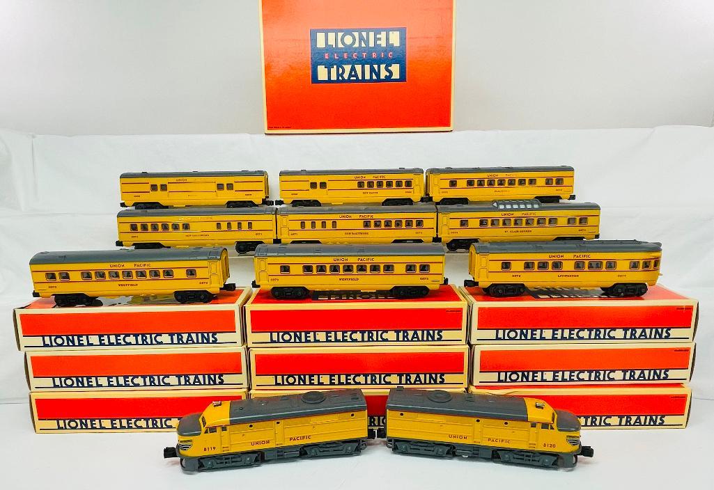 New Lionel O Gauge Union Pacific F8 - 2 Alco AA Diesel Engines and ...