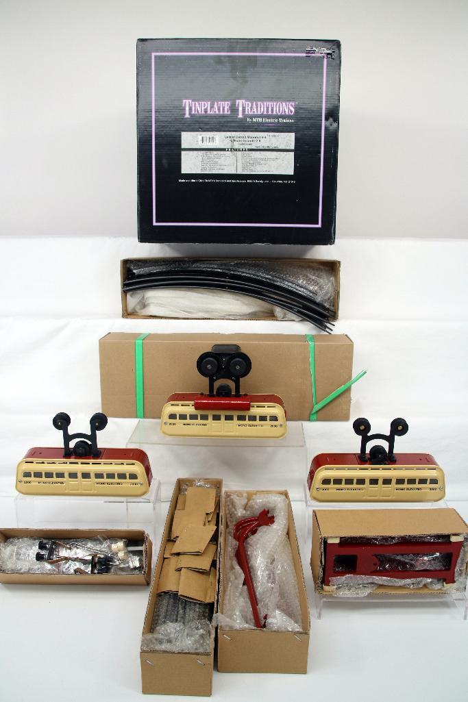 Mth O Gauge Leland Detroit Monorails Set And Mth Monorails Figure 8 ...