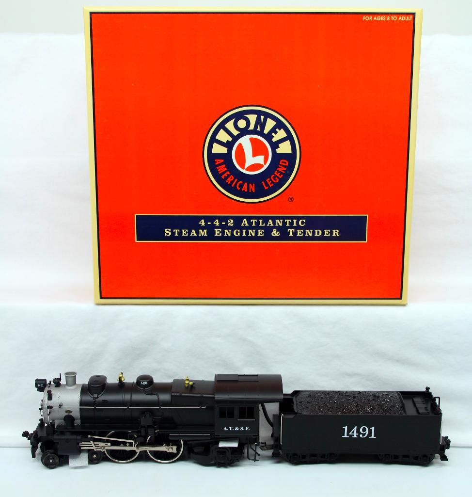 New Lionel O Gauge 4 4 2 Atlantic Steam Engine And Tender