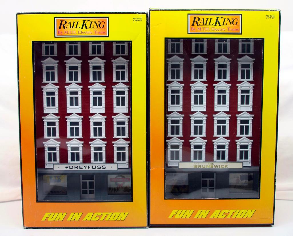 Mth Rail King O Gauge The Brunswick 6 Story Office Building And The ...
