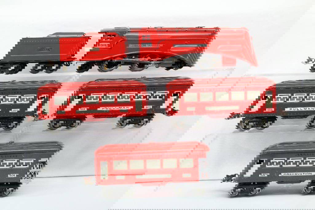 Lionel Prewar O Gauge 264e Red Comet Loco With Red Comet Tender And 603 ...