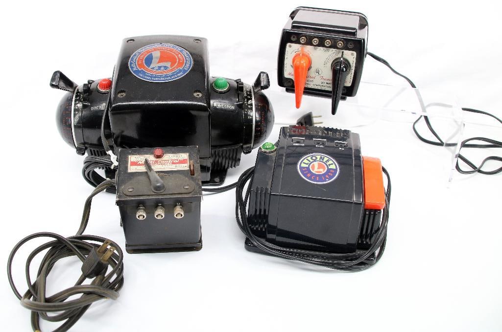 Lionel Postwar O Gauge Zw-275 Watt Transformer/lw-80 Transformer/1033 ...