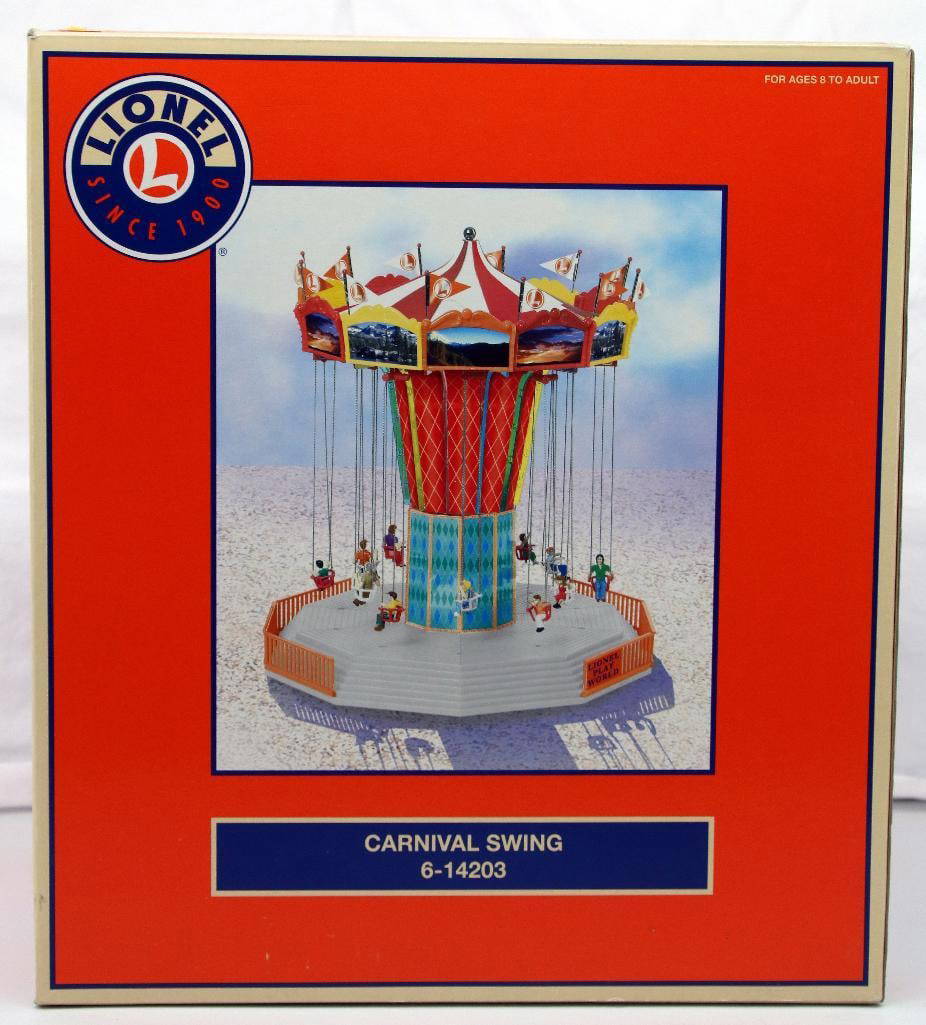Modern Lionel O Gauge Carnival Swing #6 -14203 Auction
