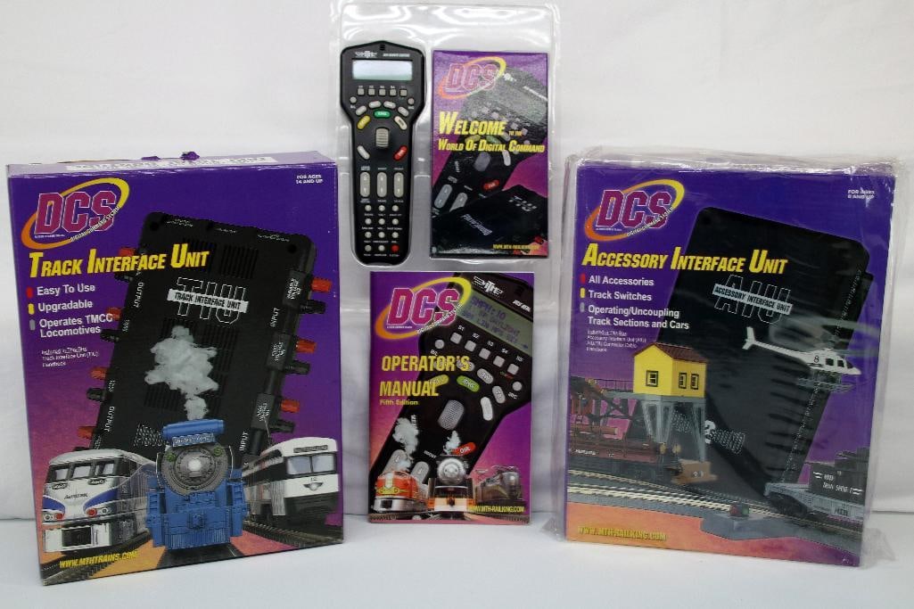 Mth Dcs Track Interface Unit And Dcs Accessory Interface Unit Auction