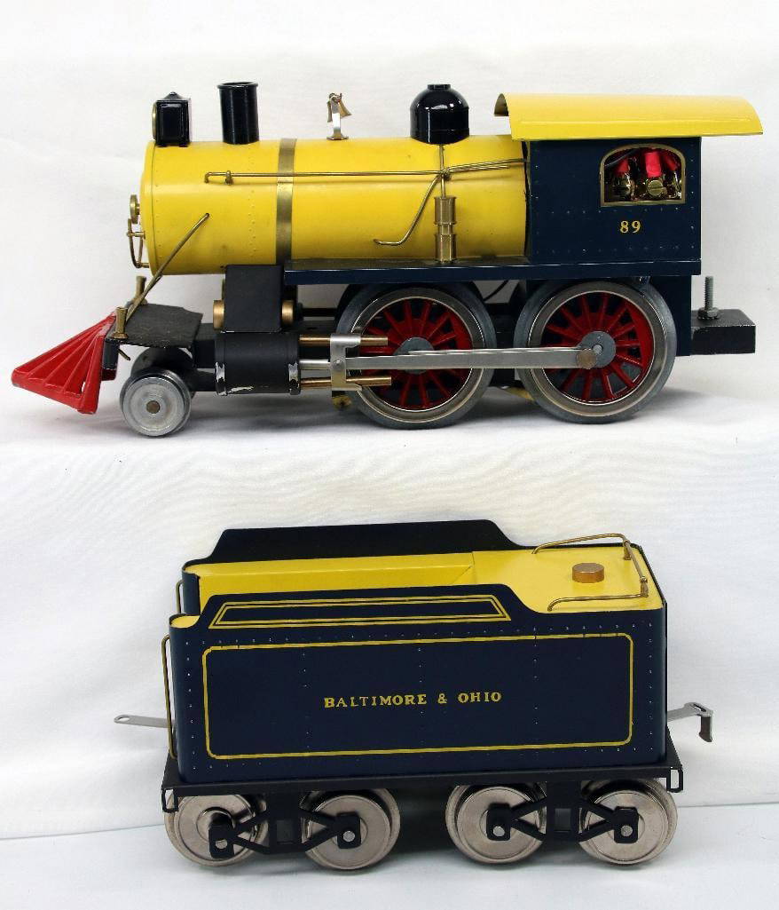 Classic Model Trains Standard Gauge B&o Loco And Tender Auction