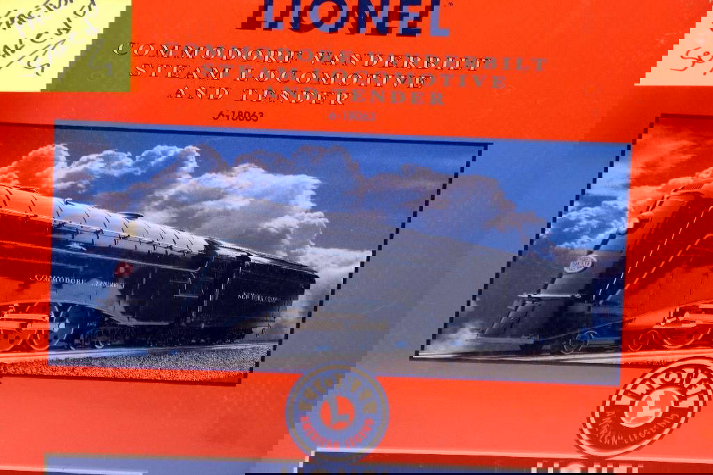 Modern Lionel O Gauge Commodore Vanderbilt Steam Loco And Tender #6 ...