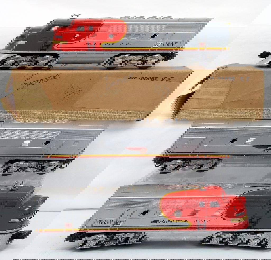 Lionel Postwar 2343 A Unit Powered/2343 B Unit/2343 A Unit Unpowered ...