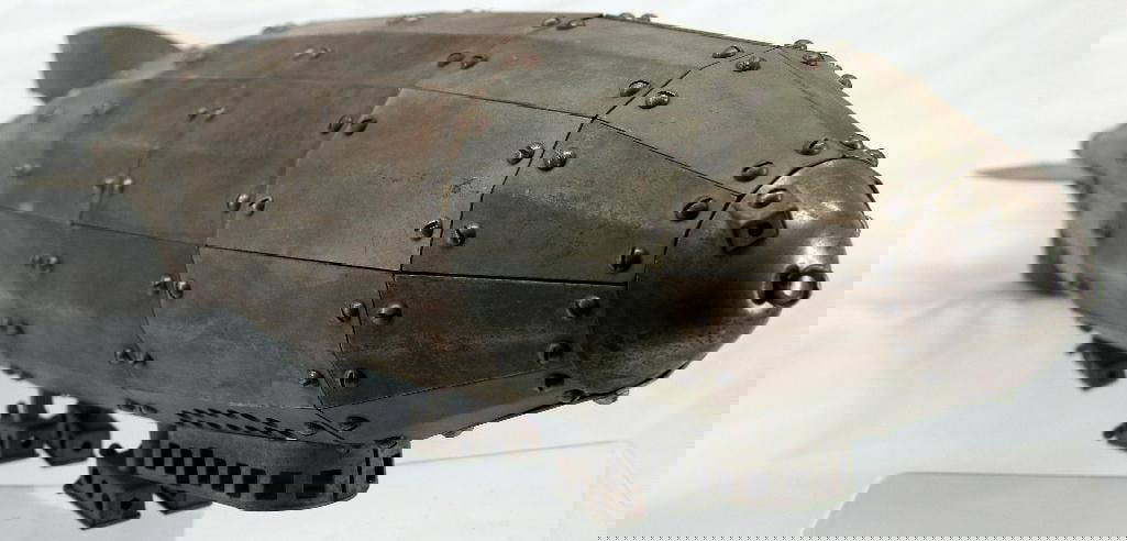 Metalcraft Prewar Zeppelin With Homemade Stand Auction