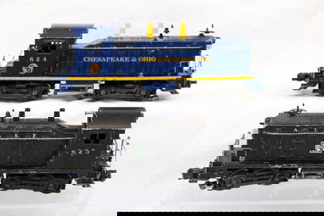 Lionel Postwar 600 Mkt Diesel/610 Erie Diesel/624 Chesapeake/ohio ...