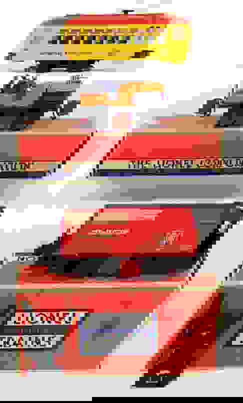 Lionel Postwar 55 Tie-jector Car/50 Gang Car/60 Trolley Auction