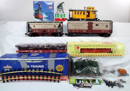 Usa Trains G Scale Eight (8) Assorted Freight Cars Auction