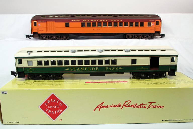 Aristocraft Trains G Scale Heavyweight Burlington Northern Rpo And ...