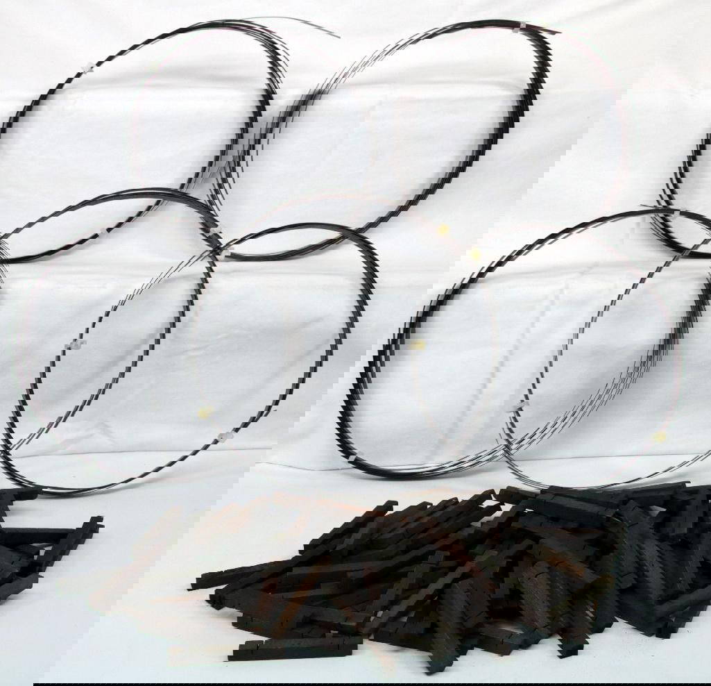 Carlisle & Finch Prewar 2 Inch Gauge Ribbon Rail And Tie Kit Auction